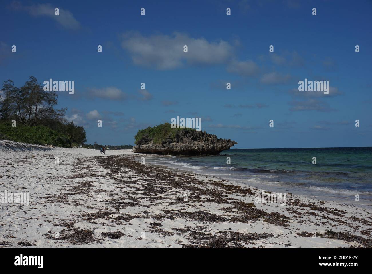 Beautiful scenery on the beach in Watamu, Kenya Stock Photo - Alamy