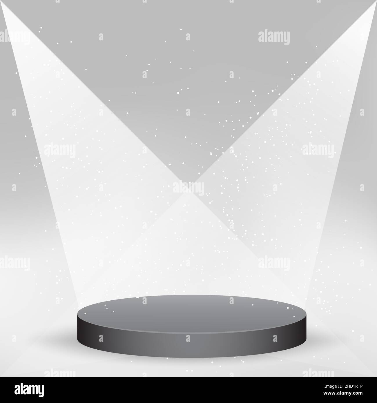 Empty gray studio room Stock Vector Images - Alamy