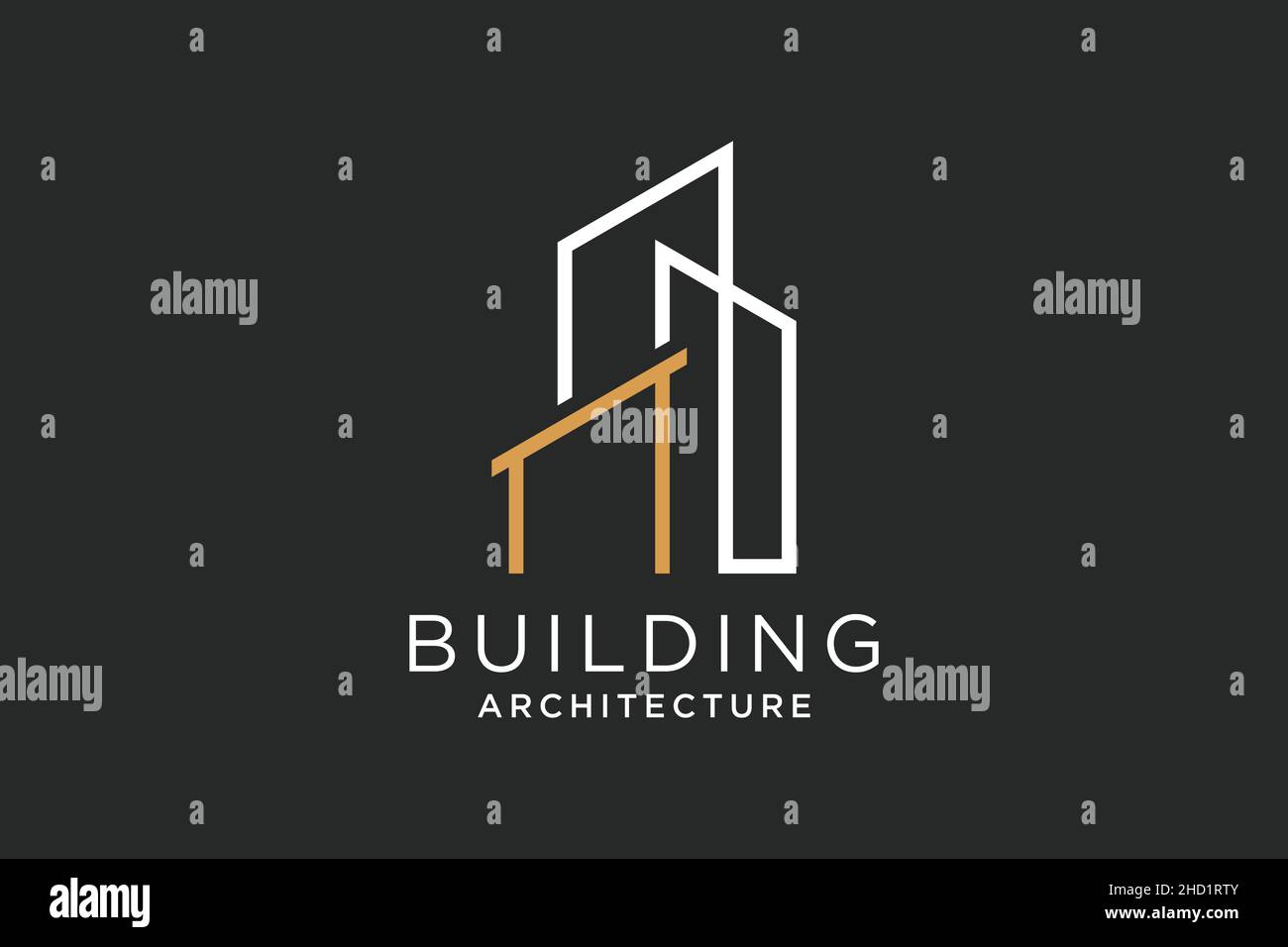 Letter N for Real Estate Remodeling Logo. Construction Architecture ...