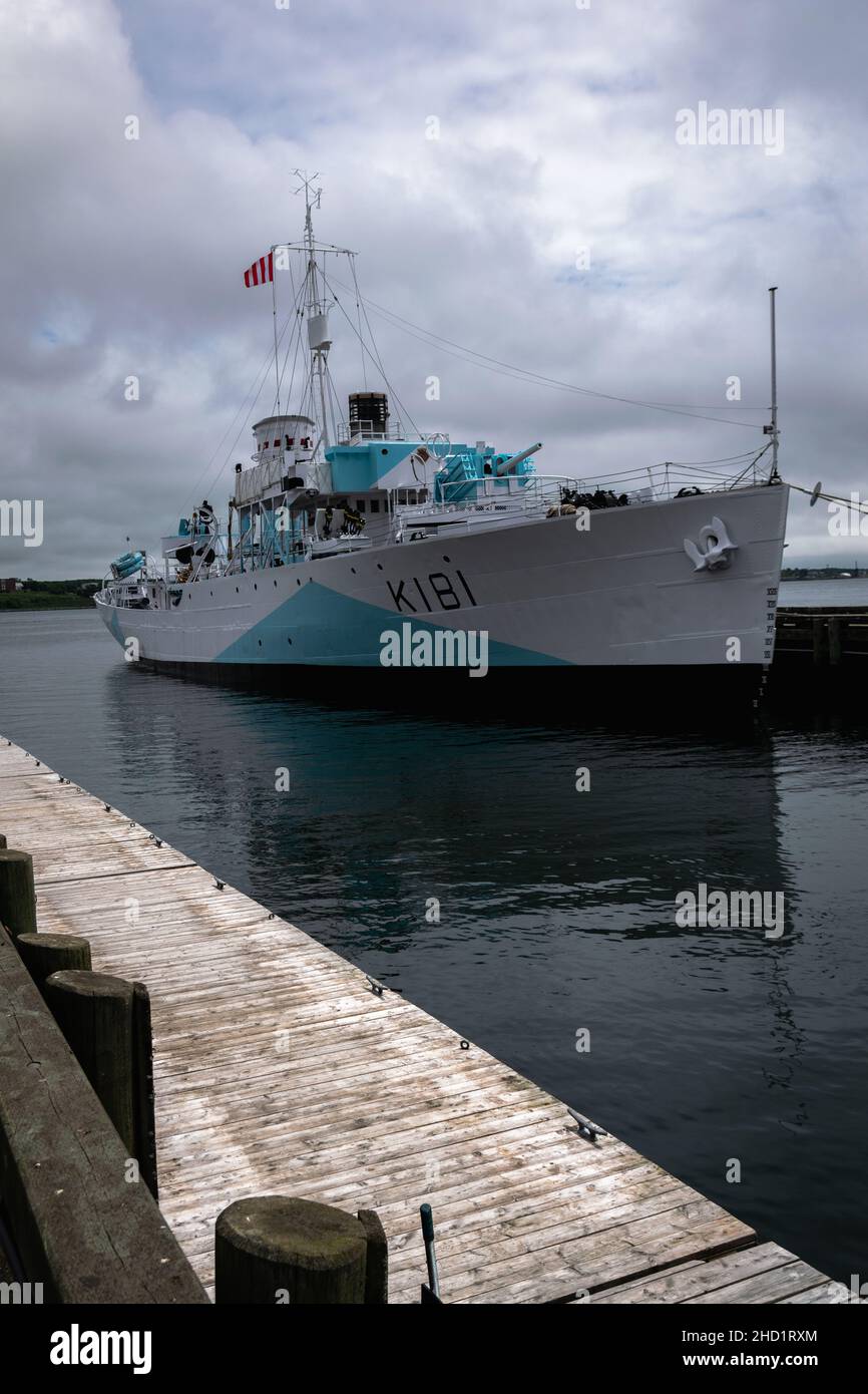 HMCS Sackville is the last surviving Flower-class corvette from the ...