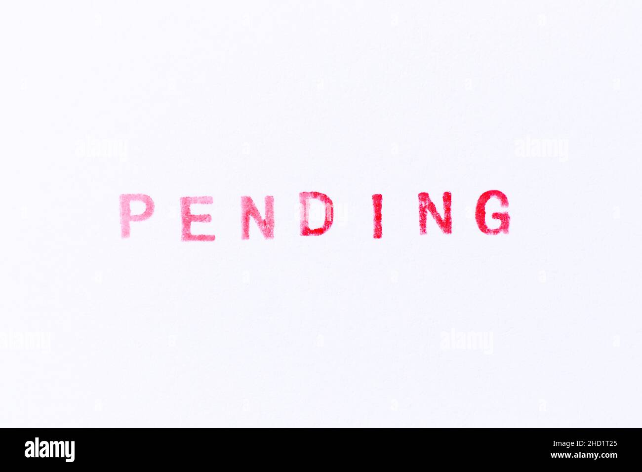 Pending rubber stamp hi-res stock photography and images - Alamy