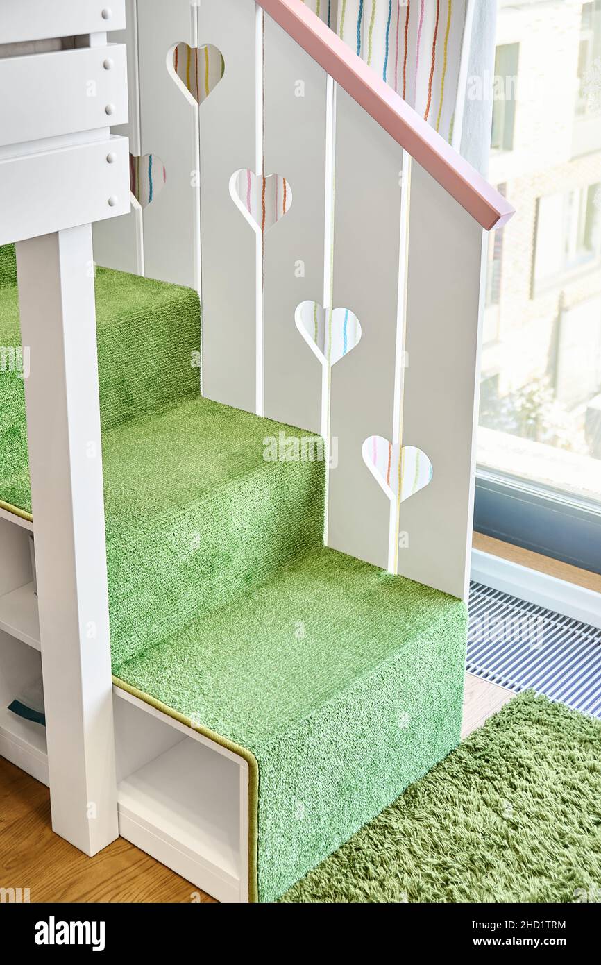 Stair carpet hi-res stock photography and images - Alamy