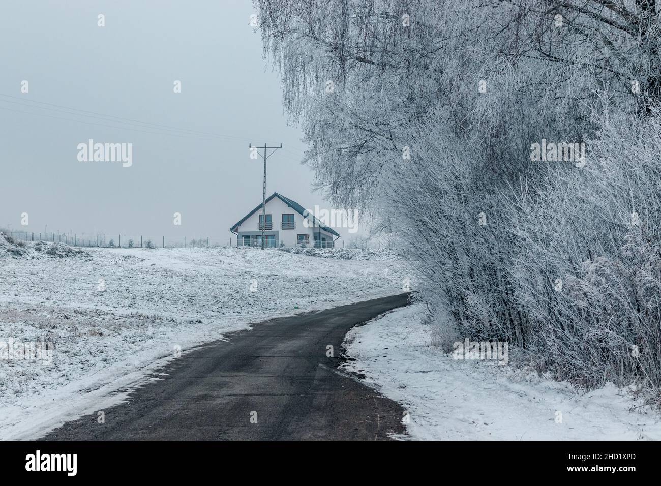 Ice house road hi-res stock photography and images - Alamy