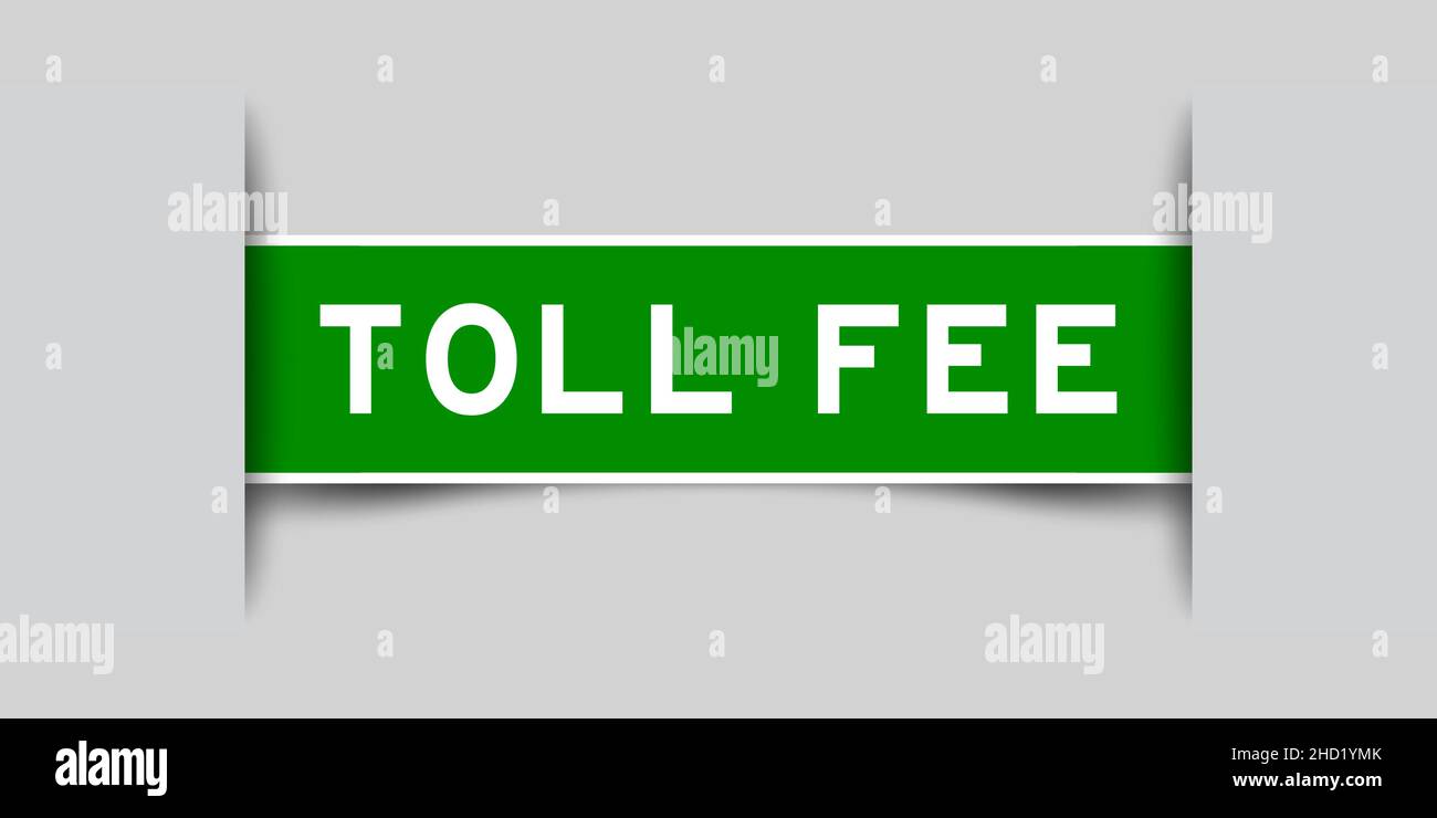Road toll sticker Stock Vector Images - Alamy
