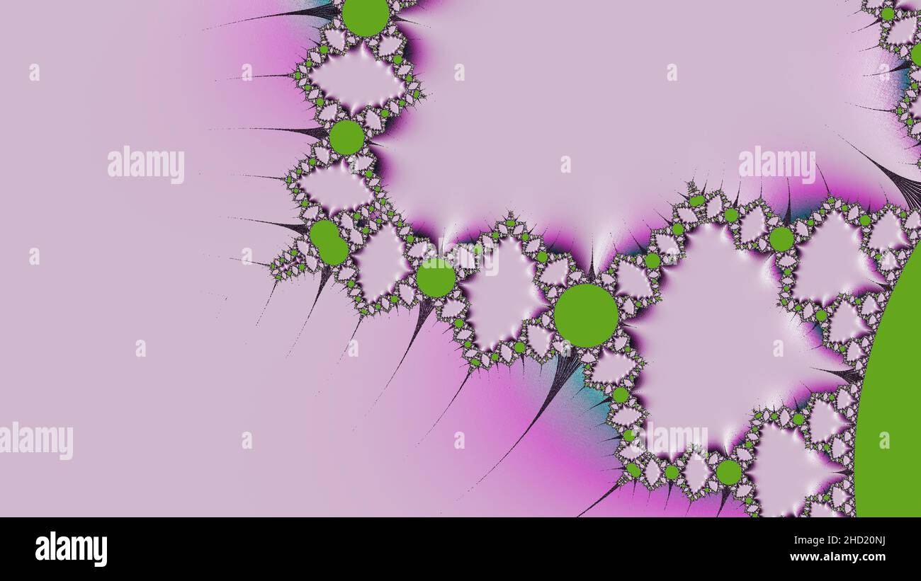 Abstract Computer generated Fractal design. A fractal is a never-ending ...