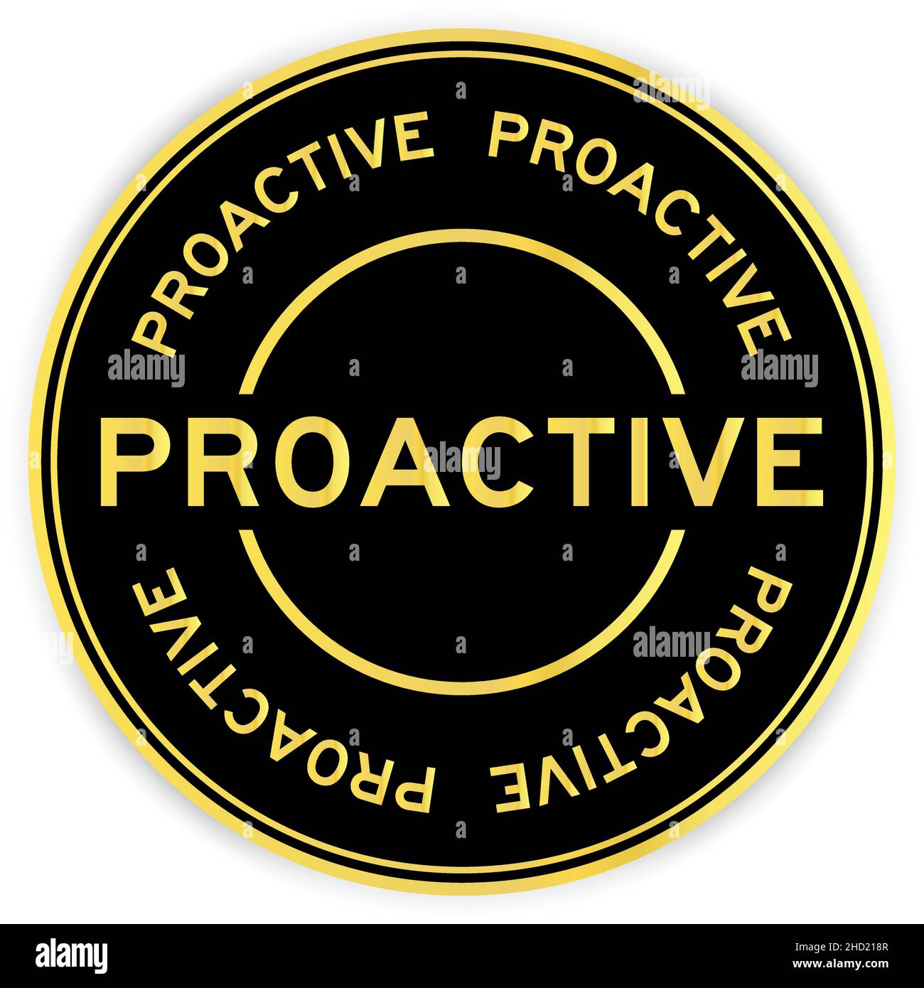 Proactive reactive Stock Vector Images - Alamy
