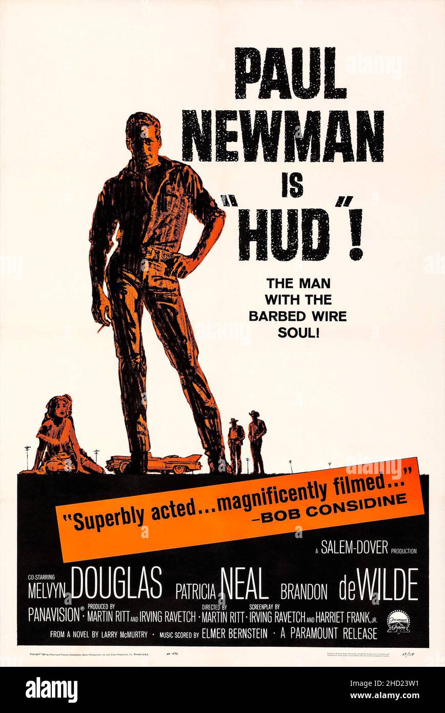 Hud film poster hi-res stock photography and images - Alamy