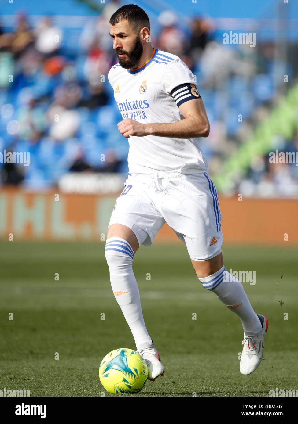 Madrid, Spain. 02nd Jan, 2022. Karim Benzema of Real Madrid in action ...