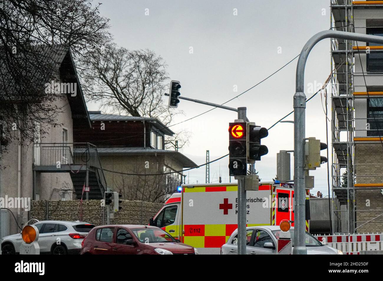 German red cross emergency ambulance hi-res stock photography and ...