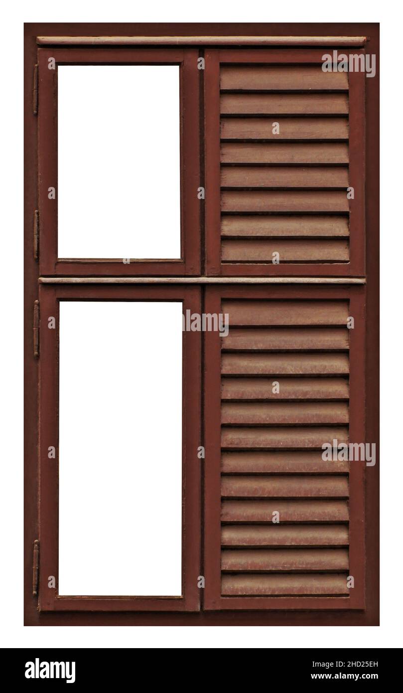 An illustration of a modern window on a white background Stock Photo ...