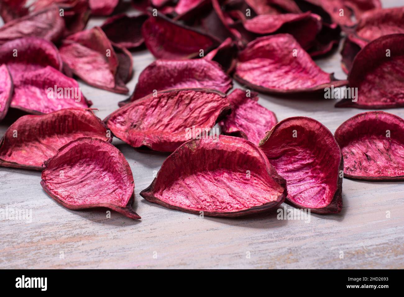 Fresh dried beet chips on the table Stock Photo - Alamy