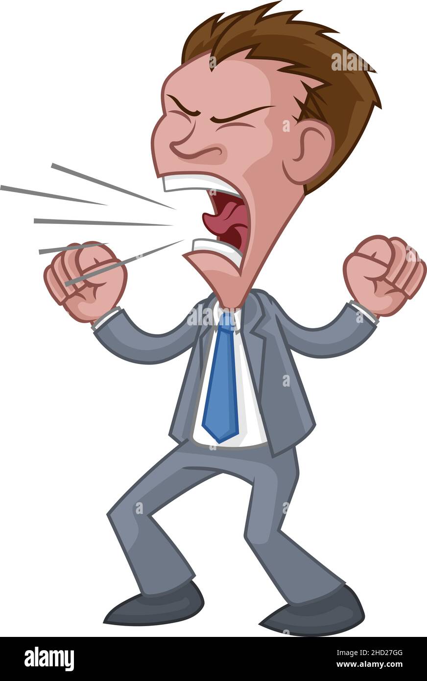 Mean boss Stock Vector Images - Alamy