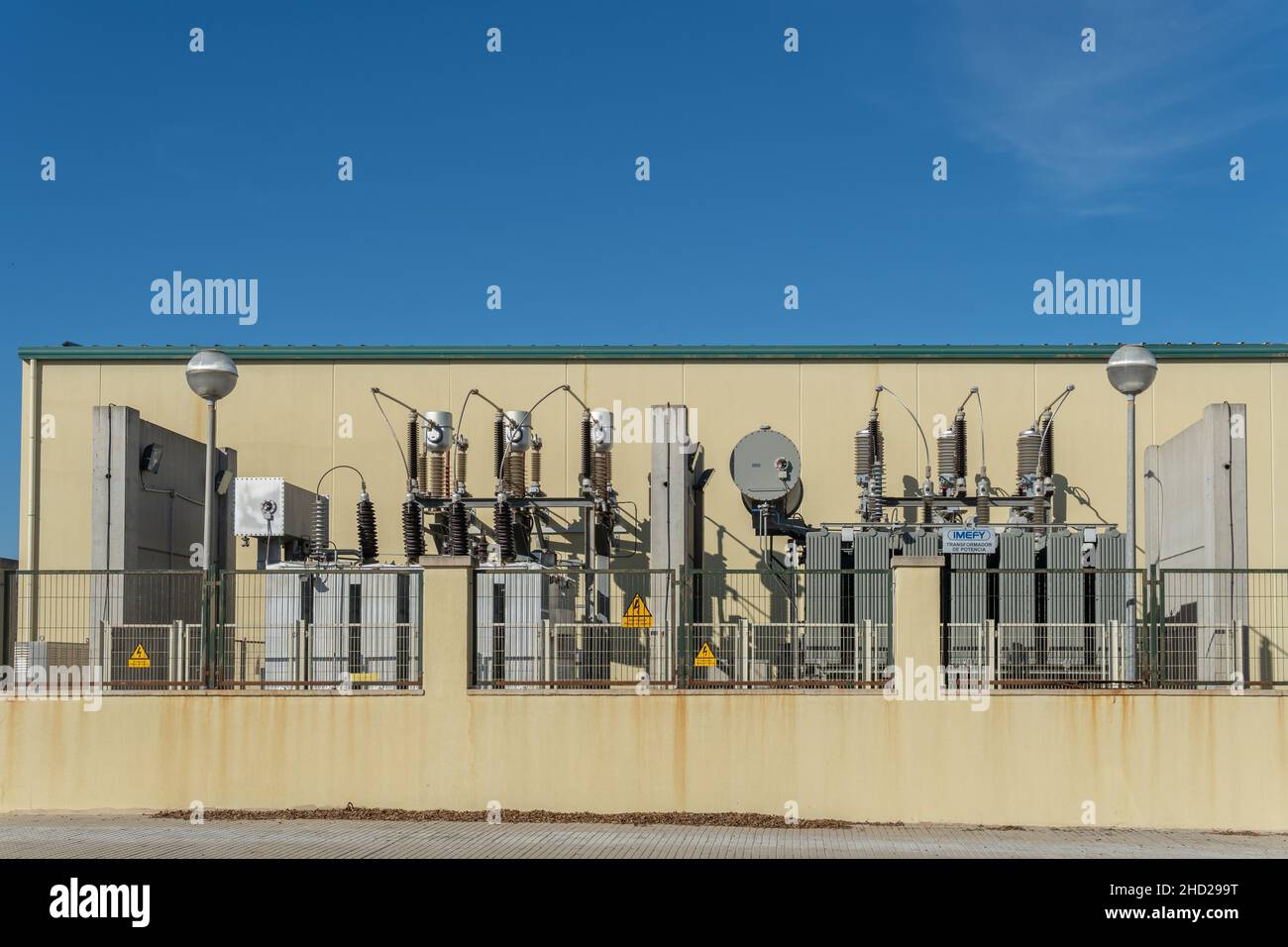 Medium voltage power line electricity hi-res stock photography and ...