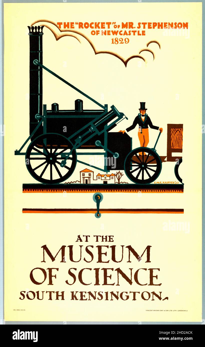 Vintage science poster hi-res stock photography and images - Alamy