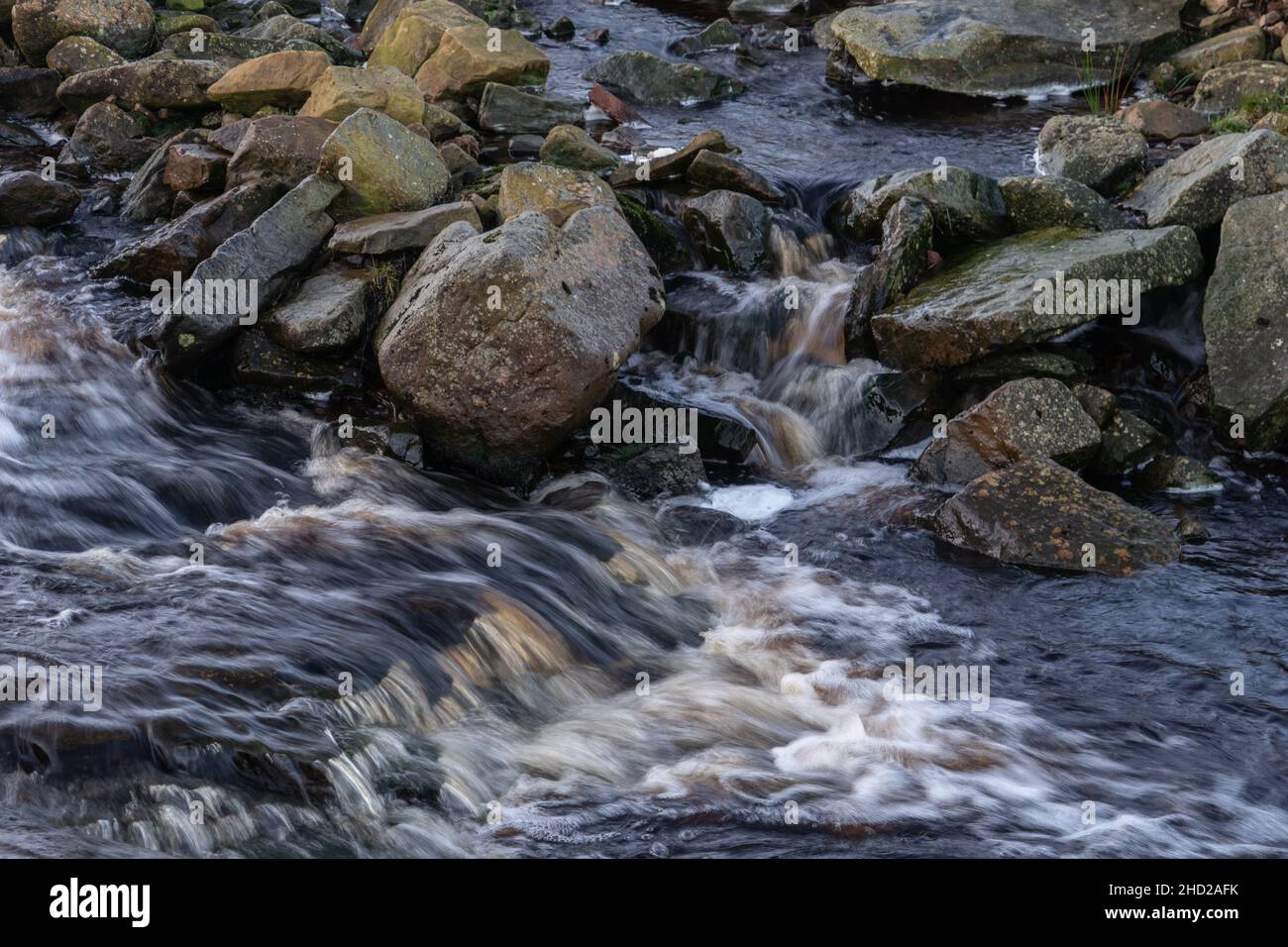 water in a rocky stream Stock Photo - Alamy