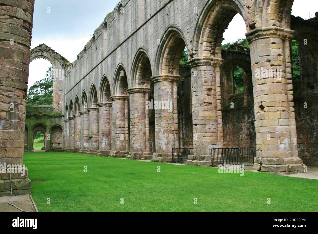 Fountains Abbey - England Stock Photo - Alamy