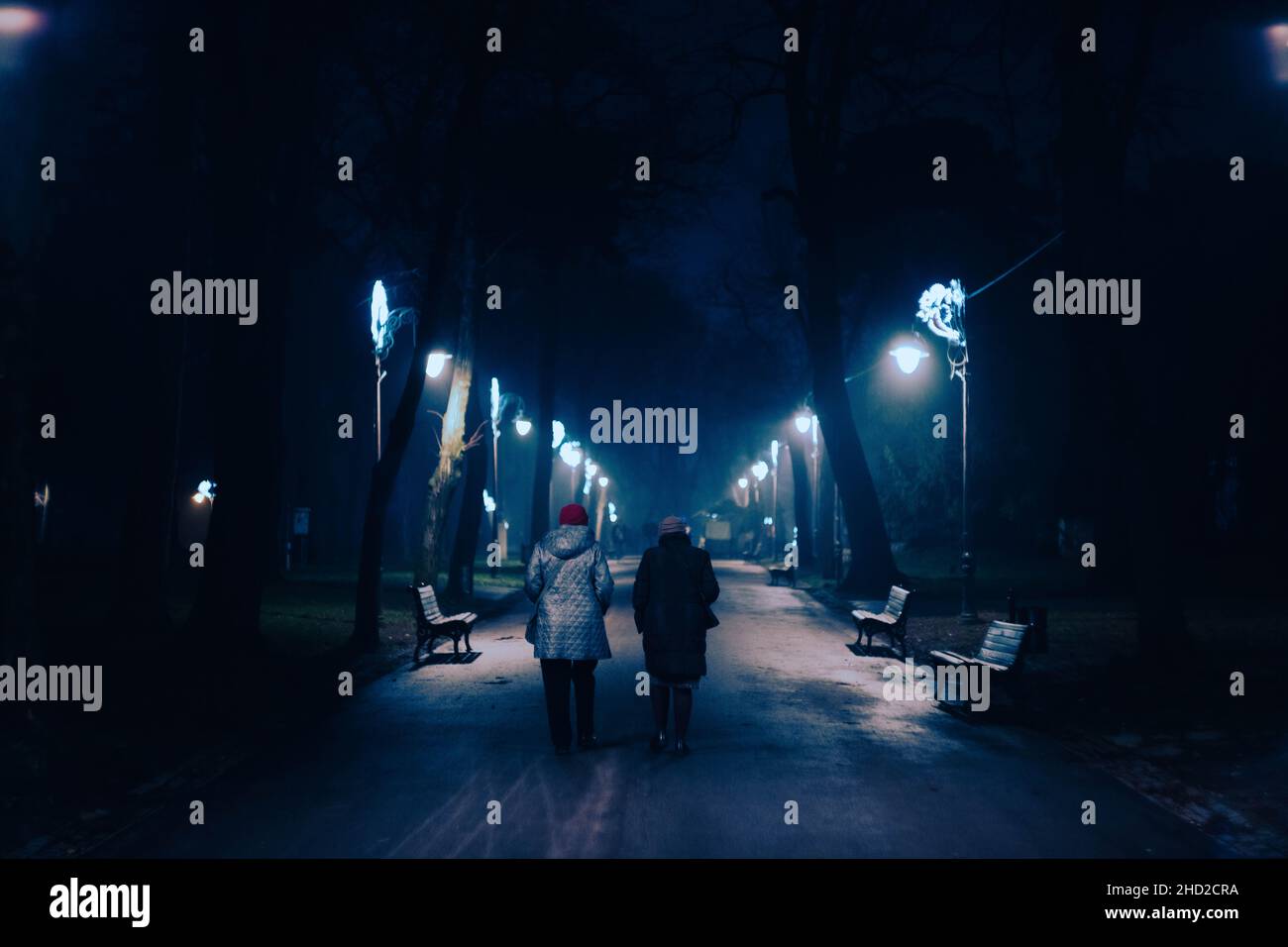 Late night walking hi-res stock photography and images - Alamy