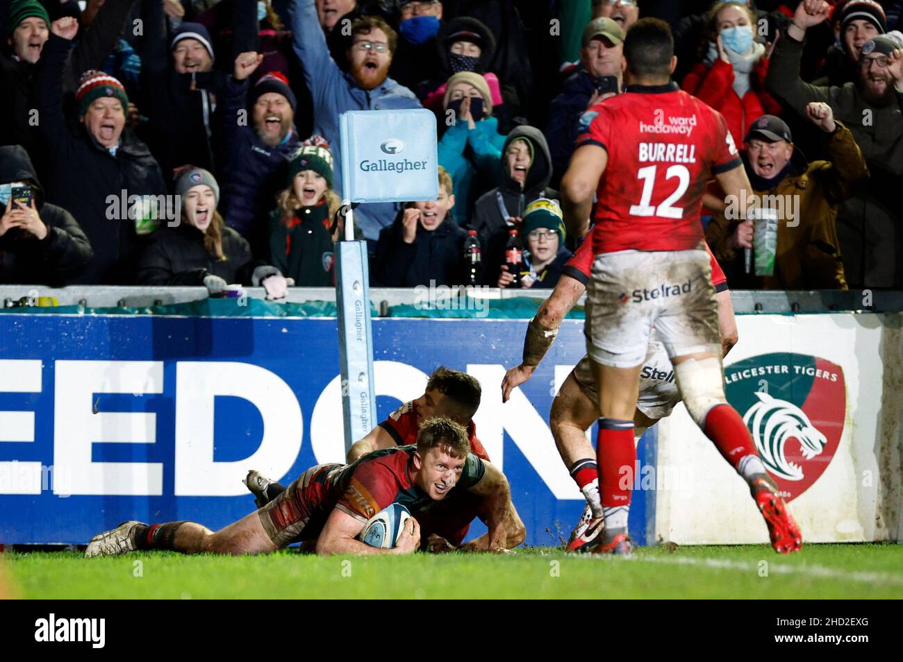 Harry potter of leicester tigers hi-res stock photography and images ...
