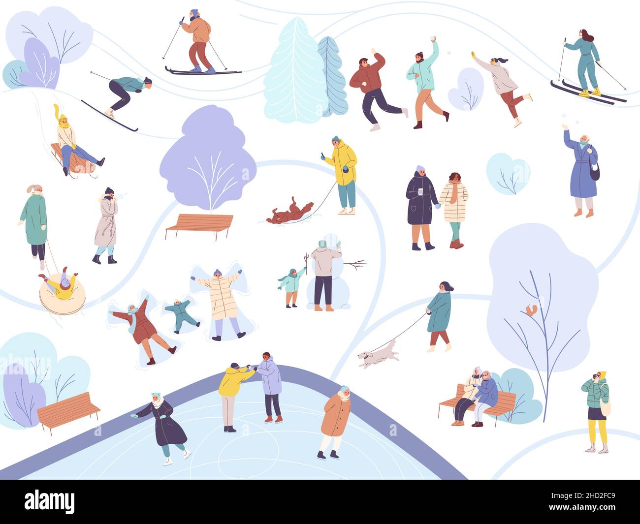 Outdoors activities for kids Stock Vector Images - Alamy