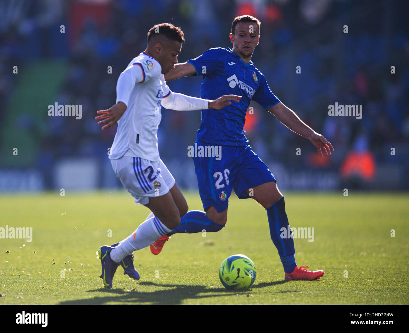 Madrid. Spain. 2nd January 2022; Coliseum Alfonso Pérez, Madrid. Spain ...