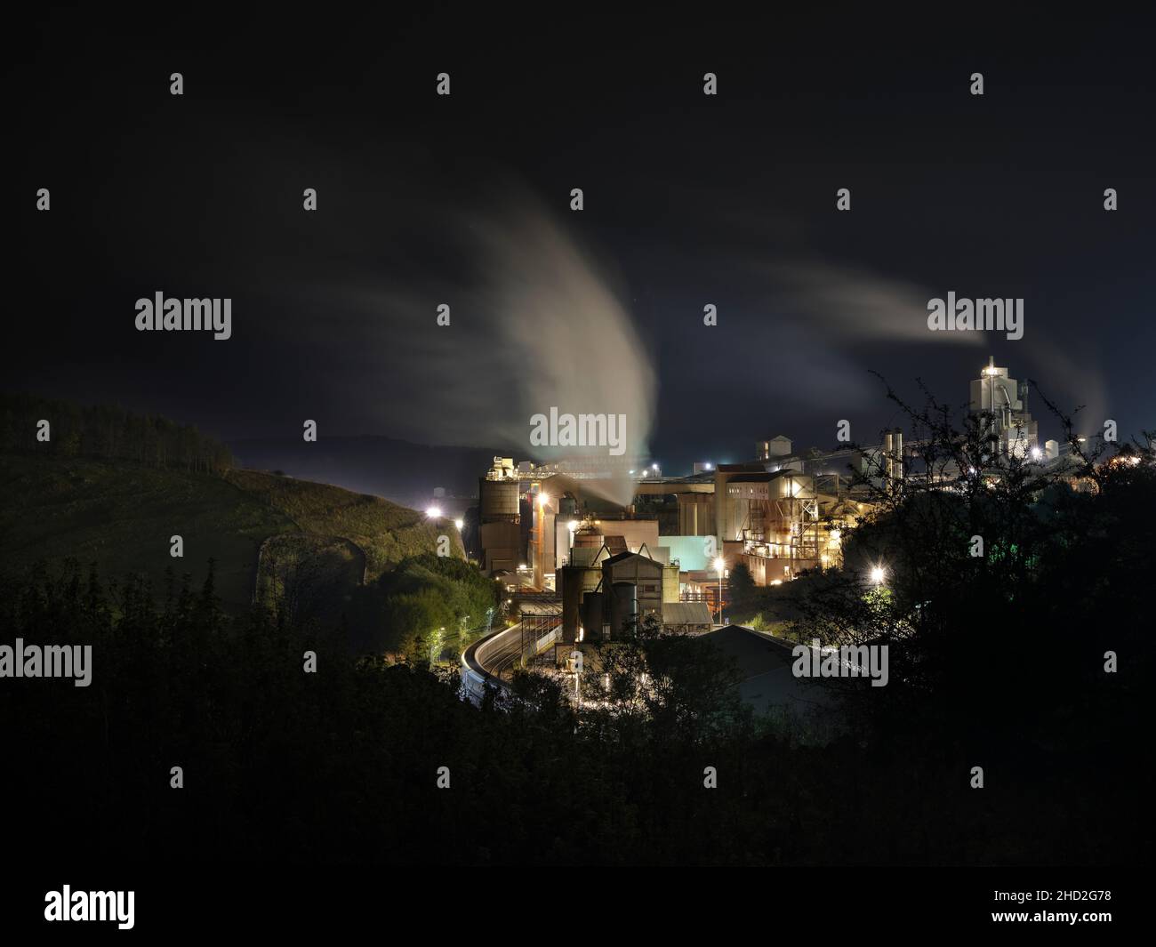 Tarmac's Buxton Cement works, Tunstead Stock Photo - Alamy