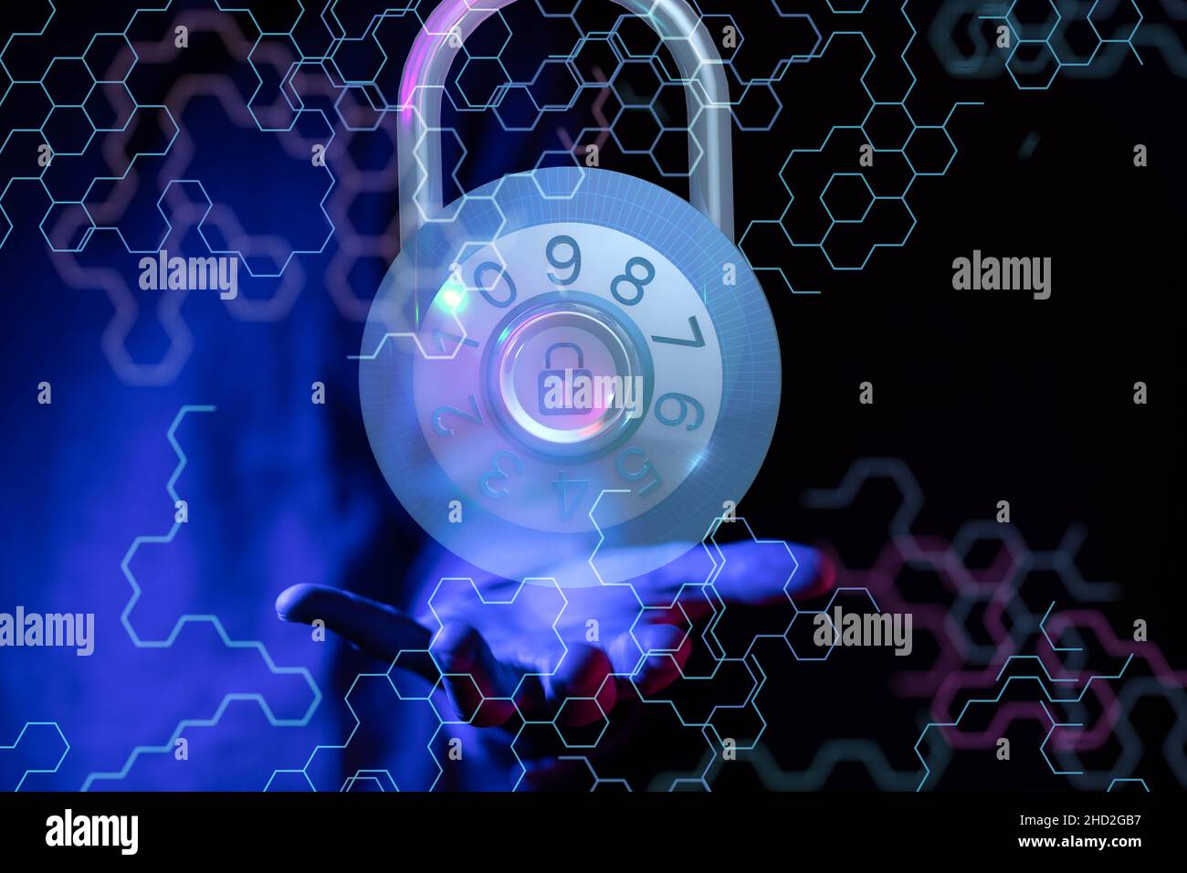 3d illustration of cybersecurity and network protection Stock Photo - Alamy