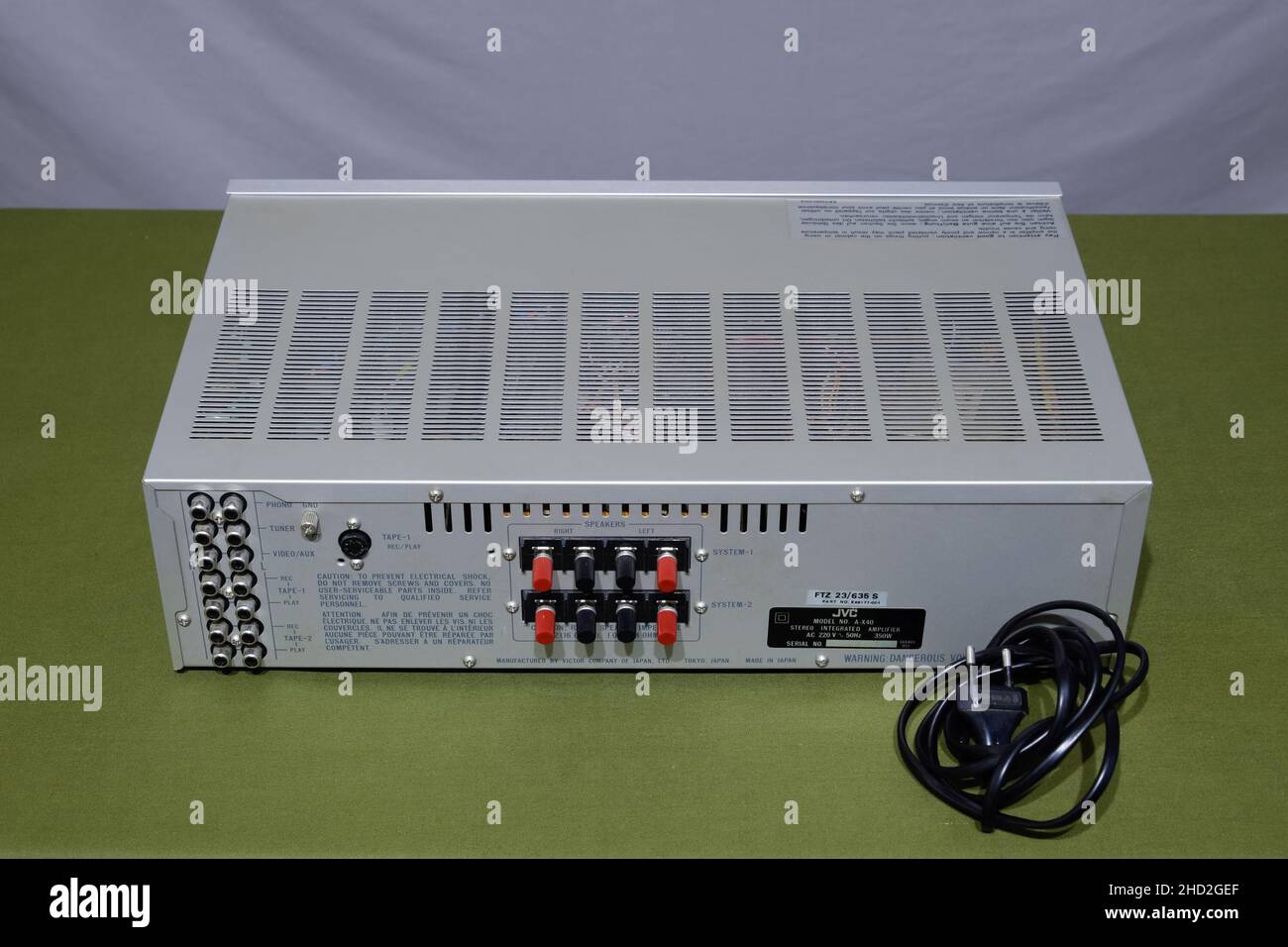 Krasnodar, Russia - November 1, 2020: integrated amplifier class super ...