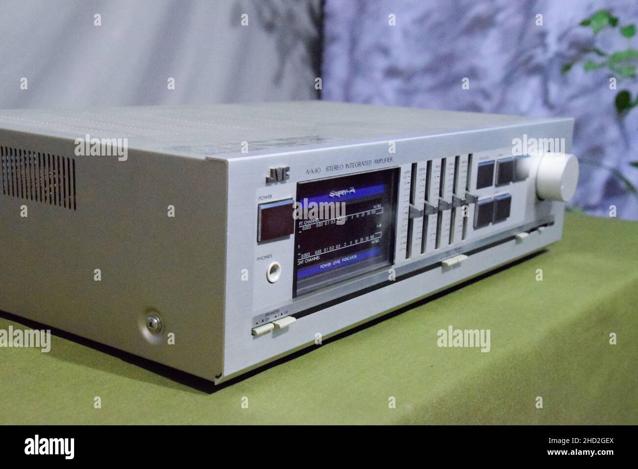 Krasnodar, Russia - November 1, 2020: integrated amplifier class super ...