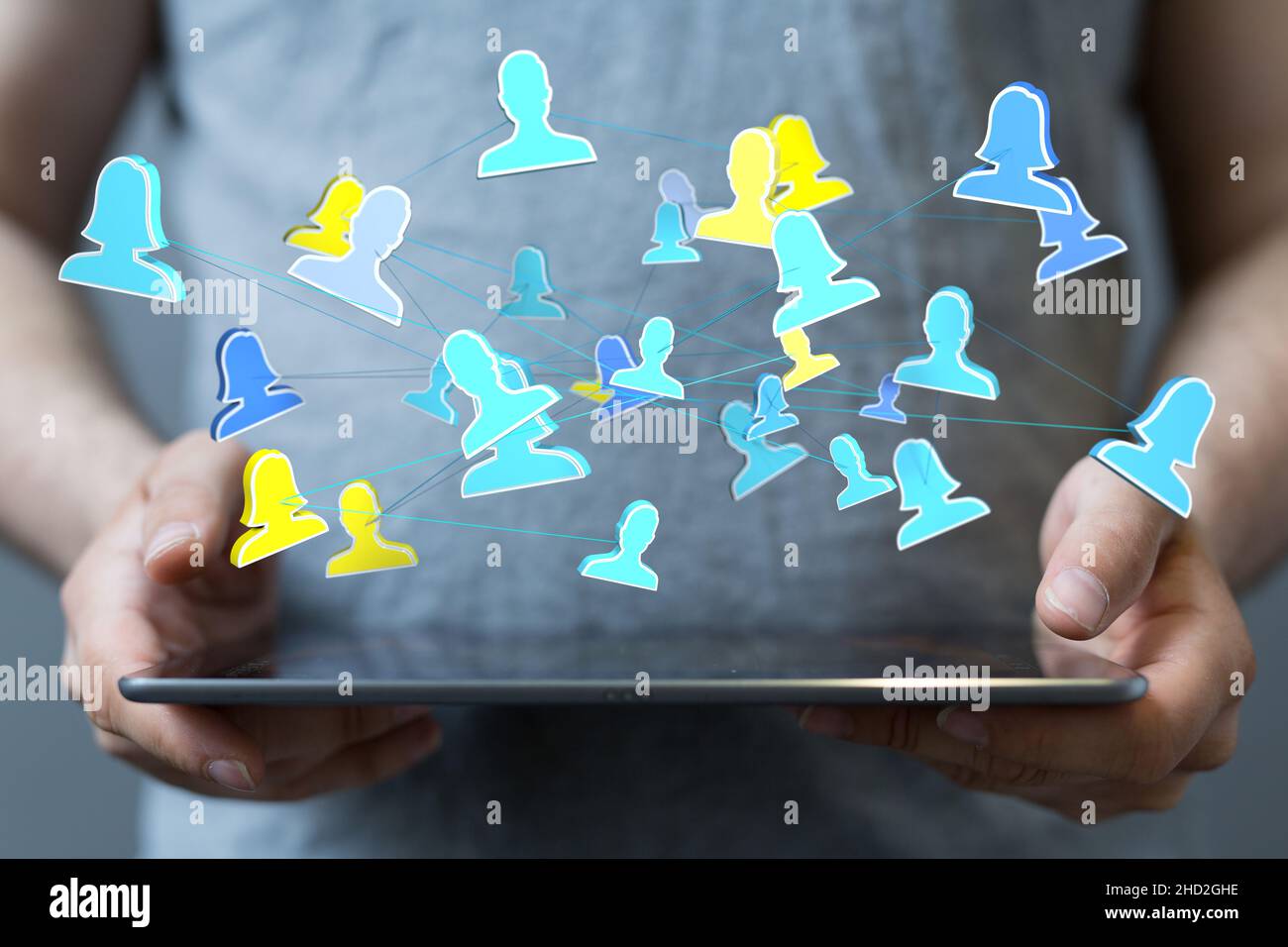 3d rendering of staff recruitment with a background of a man showing ...