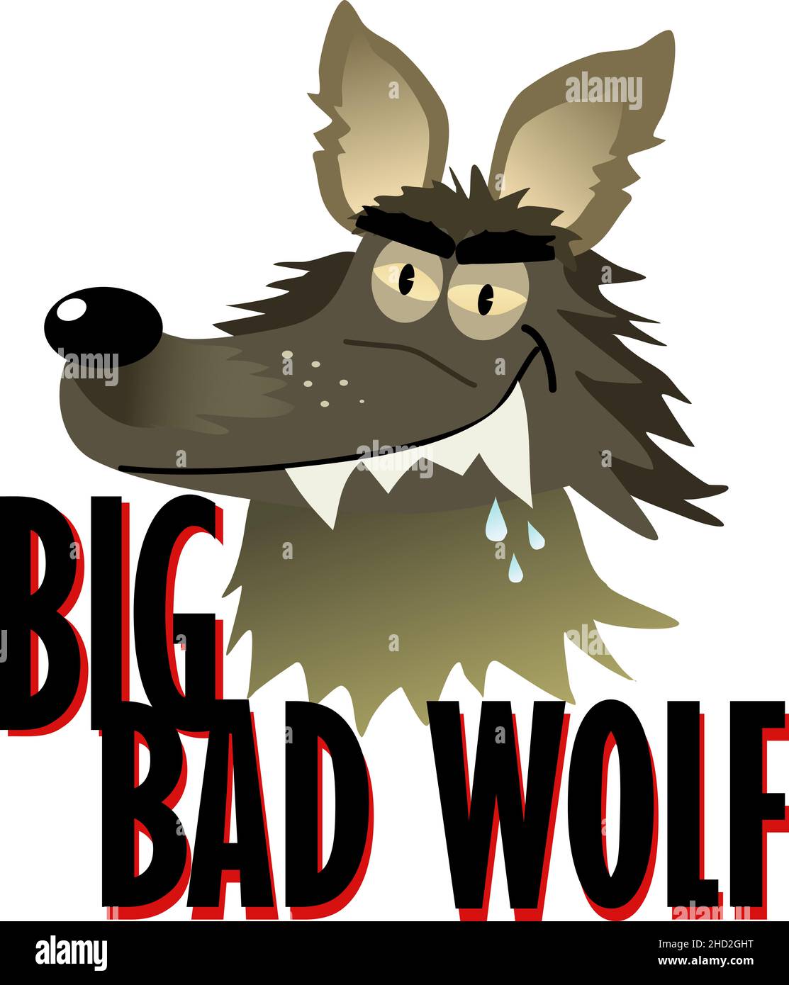 Big bad wolf red riding hood hi-res stock photography and images - Alamy
