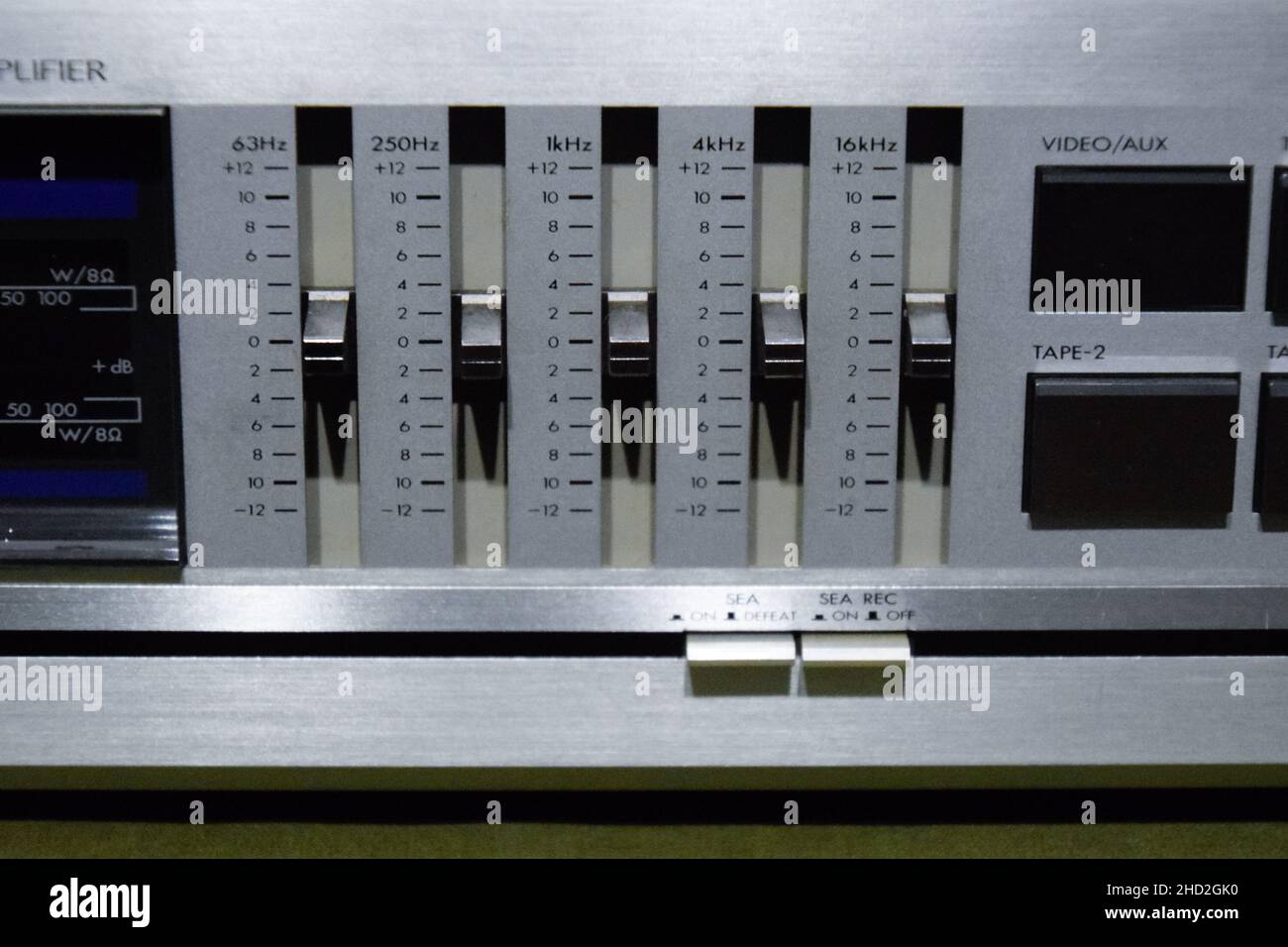 Krasnodar, Russia - November 1, 2020: integrated amplifier class super ...