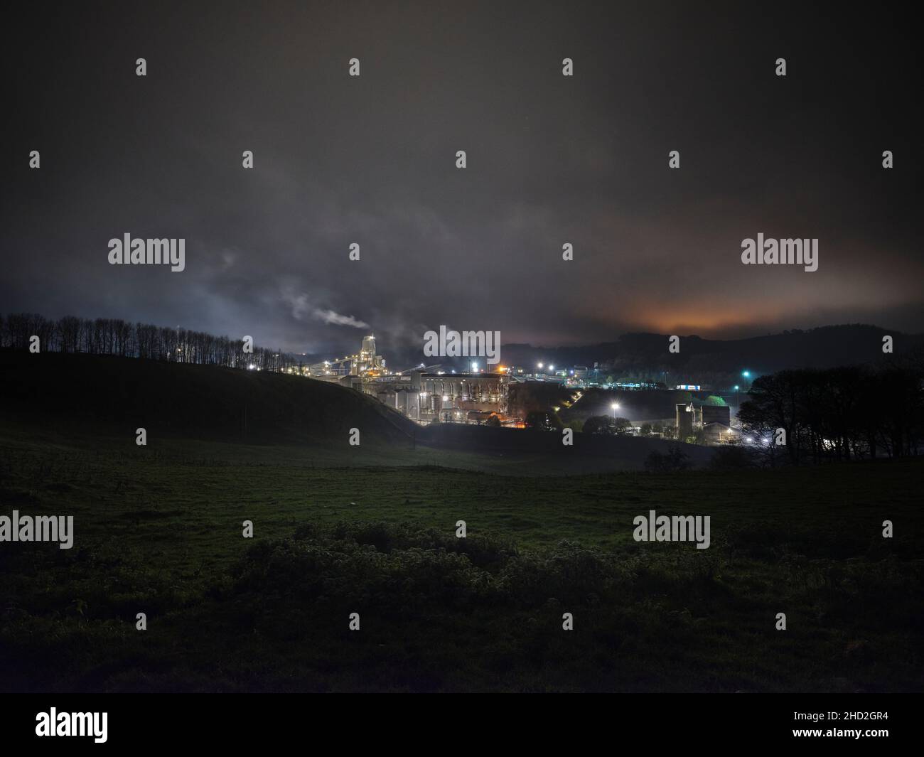 Tarmac's Buxton Cement works, Tunstead Stock Photo - Alamy