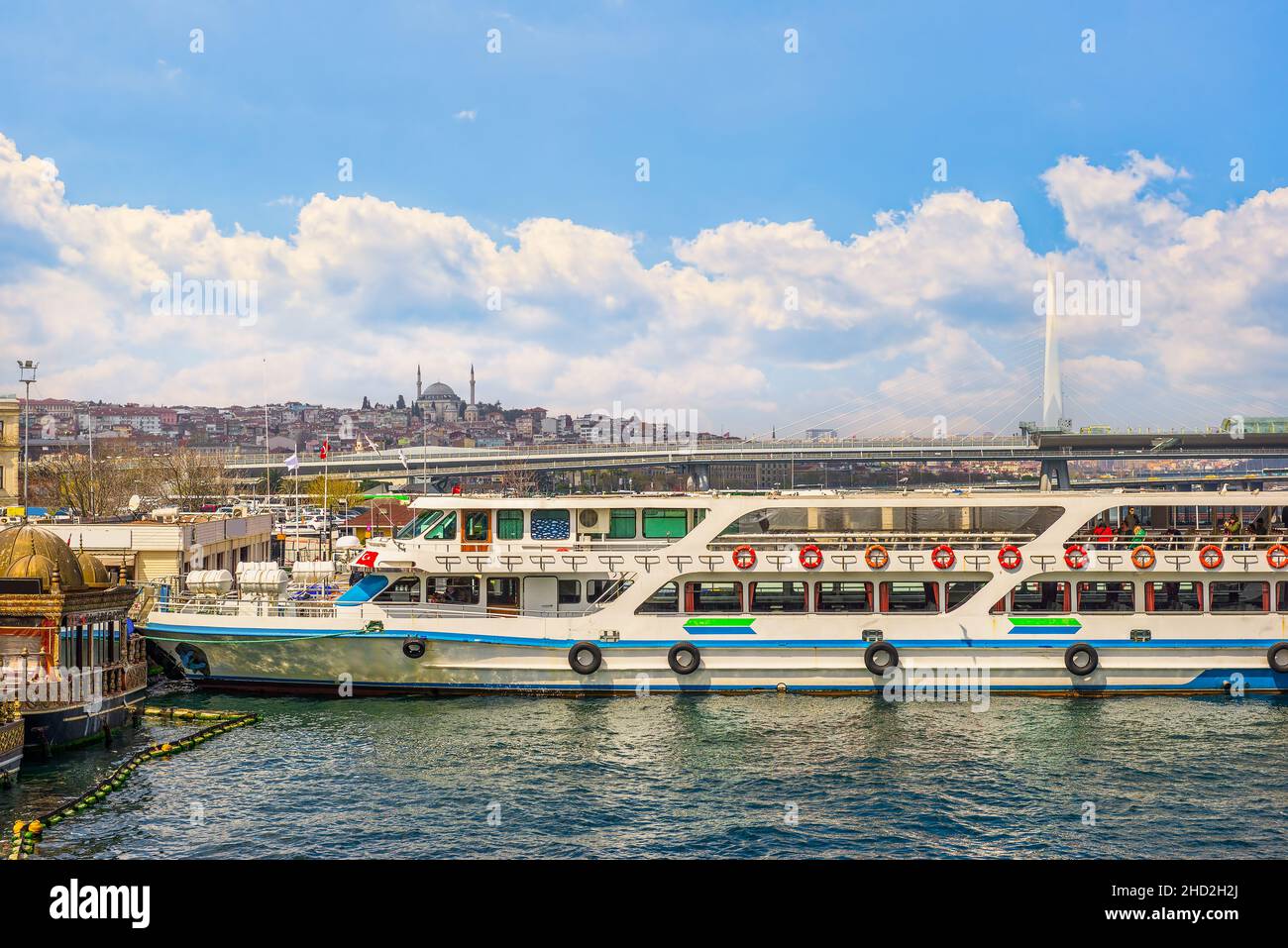 Touristic boat in bosphorus hi-res stock photography and images - Alamy