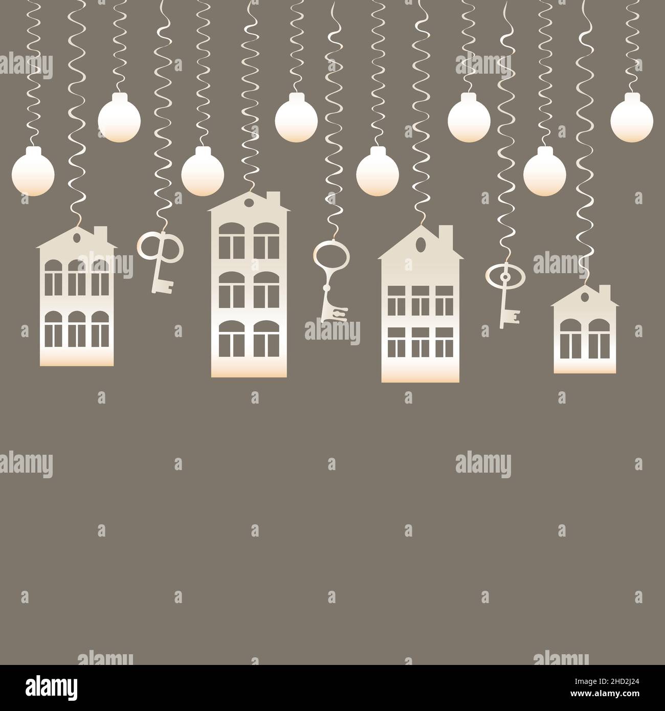 Housewarming vector vectors hi-res stock photography and images - Alamy
