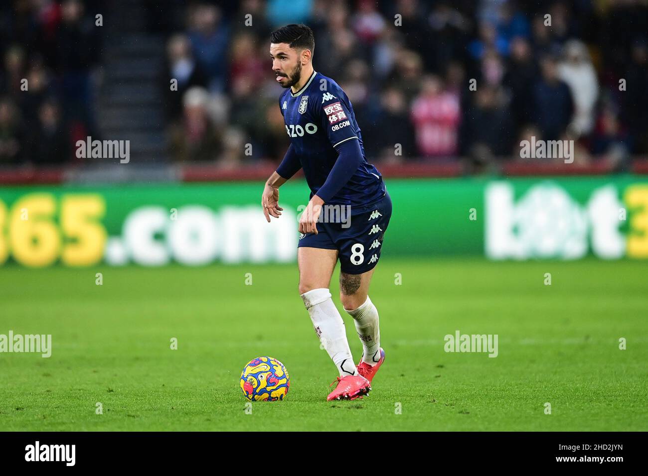 Morgan Sanson #8 of Aston Villa Stock Photo - Alamy