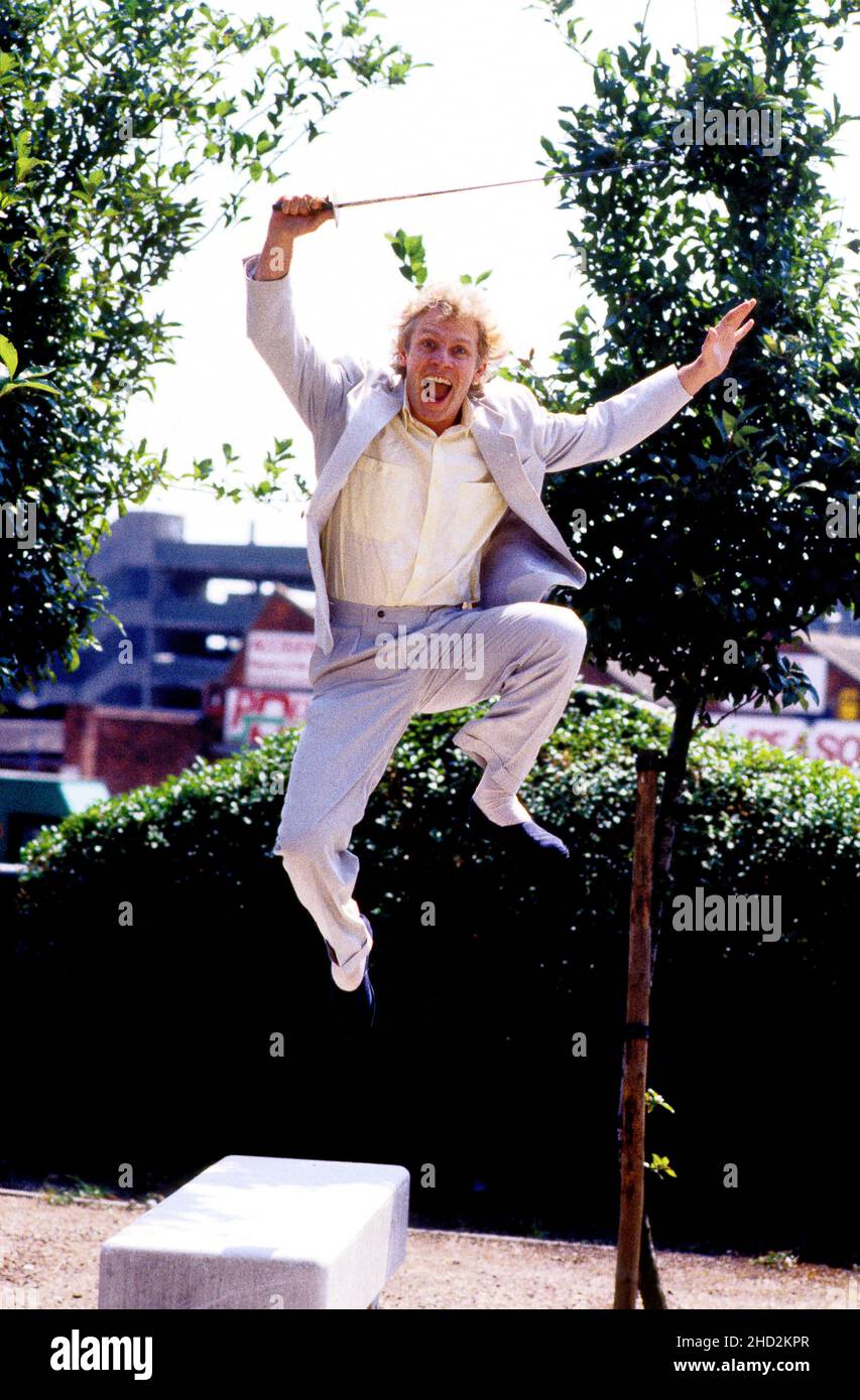 Actor Paul Nicholas 1989 Stock Photo - Alamy