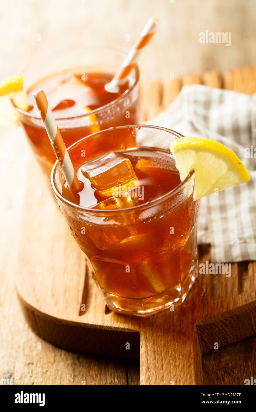 Food refreshing iced tea hi-res stock photography and images - Alamy