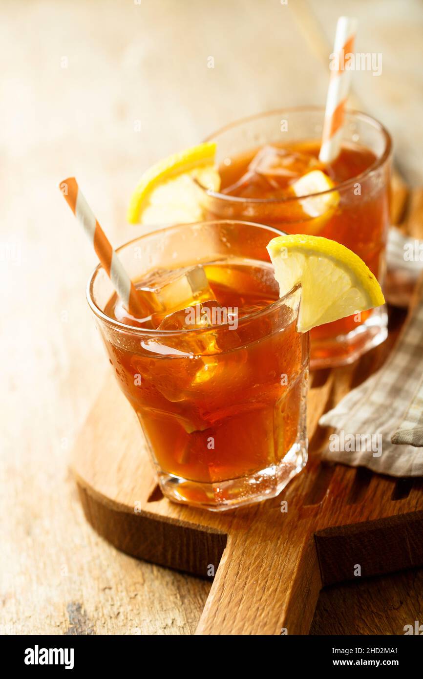 Iced refreshing detox water hi-res stock photography and images - Alamy