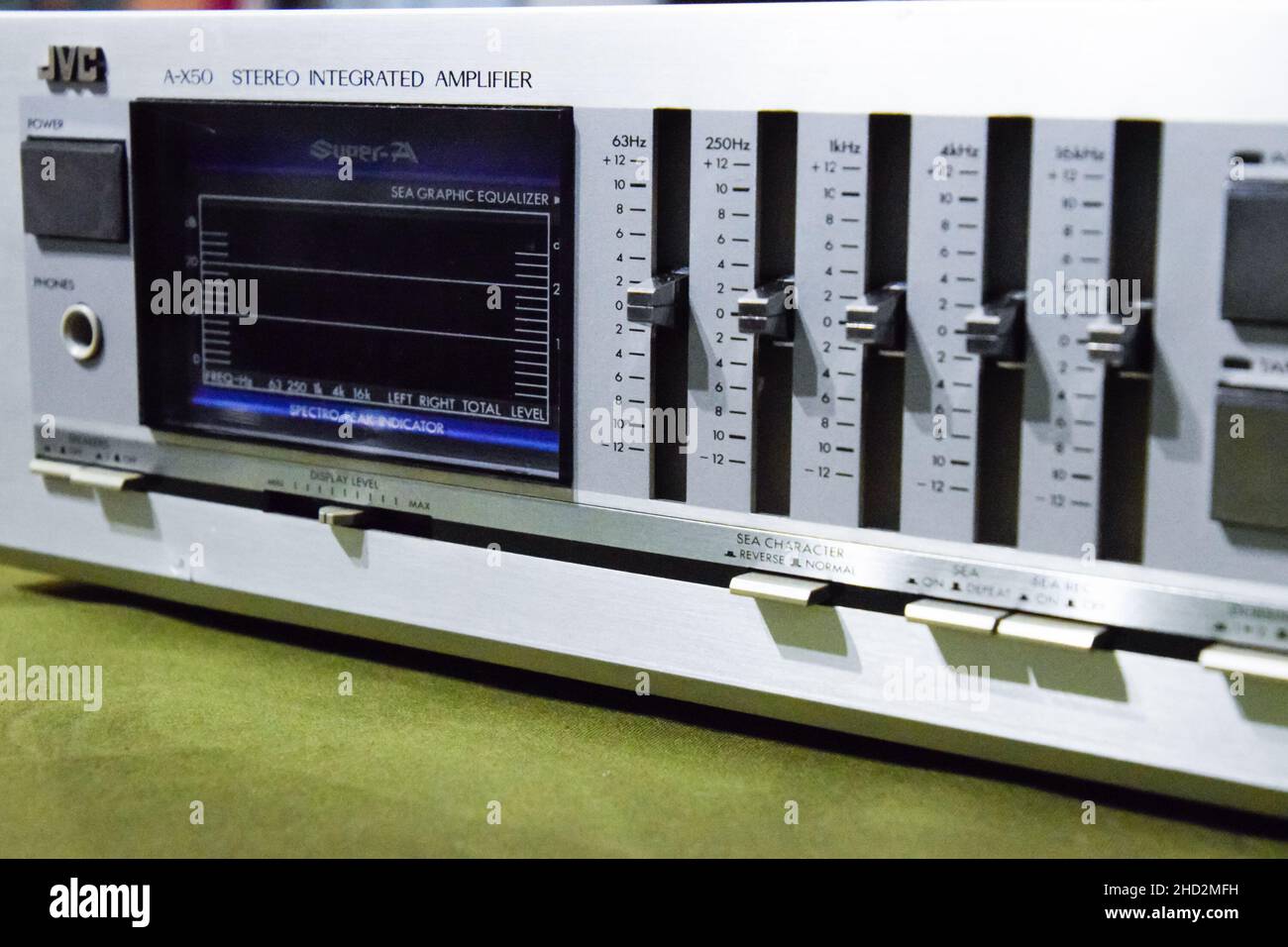 Krasnodar, Russia - November 1, 2020: integrated amplifier class super ...