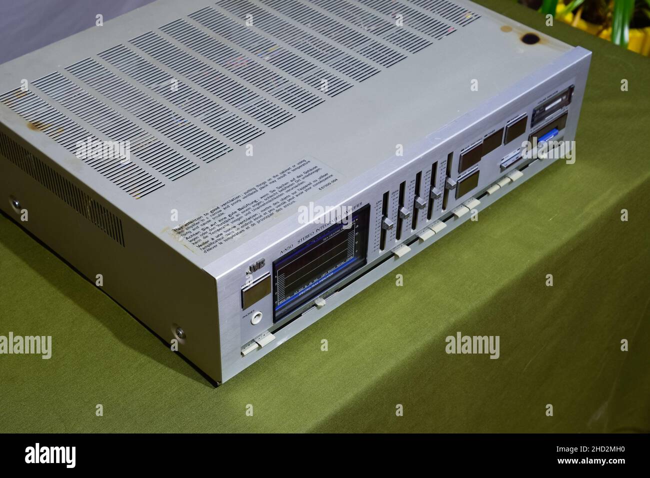 Krasnodar, Russia - November 1, 2020: integrated amplifier class super ...