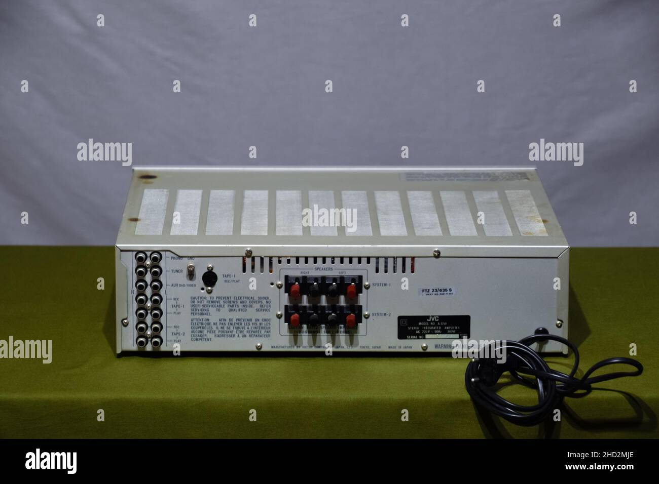 Krasnodar, Russia - November 1, 2020: integrated amplifier class super ...