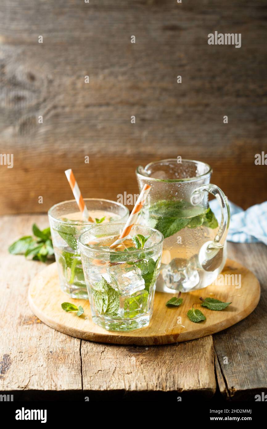 Freshness homemade lemonade soda hi-res stock photography and images - Alamy
