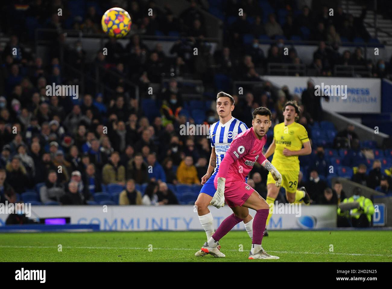 Leandro trossard goal 2021 hi-res stock photography and images - Alamy