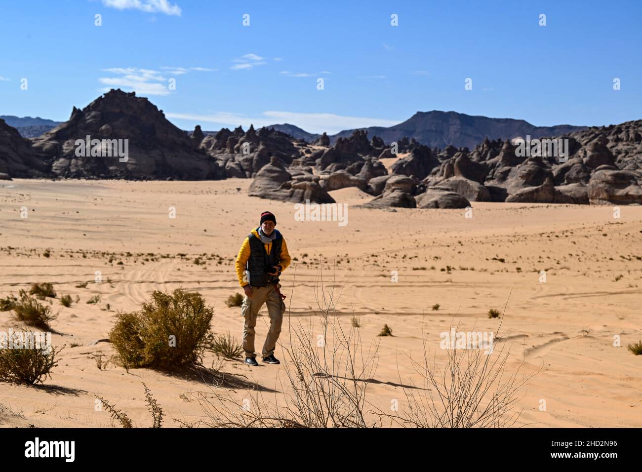 Hail, Saudi Arabia. 02nd Jan, 2022. landscape, paysage,during the Stage ...