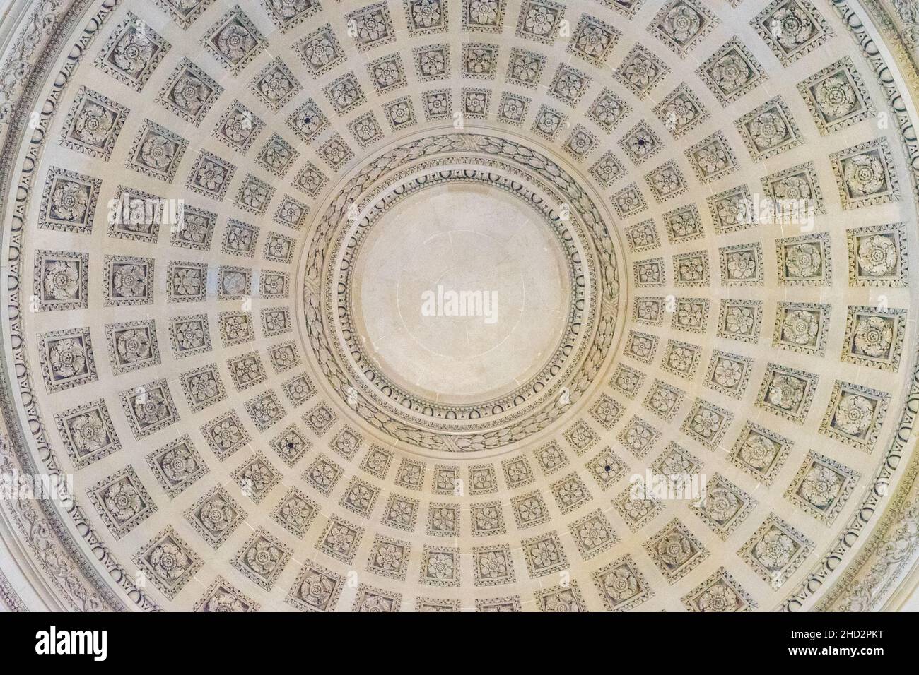 Beautiful shot of the dome of Palace of Versailles Versailles France ...