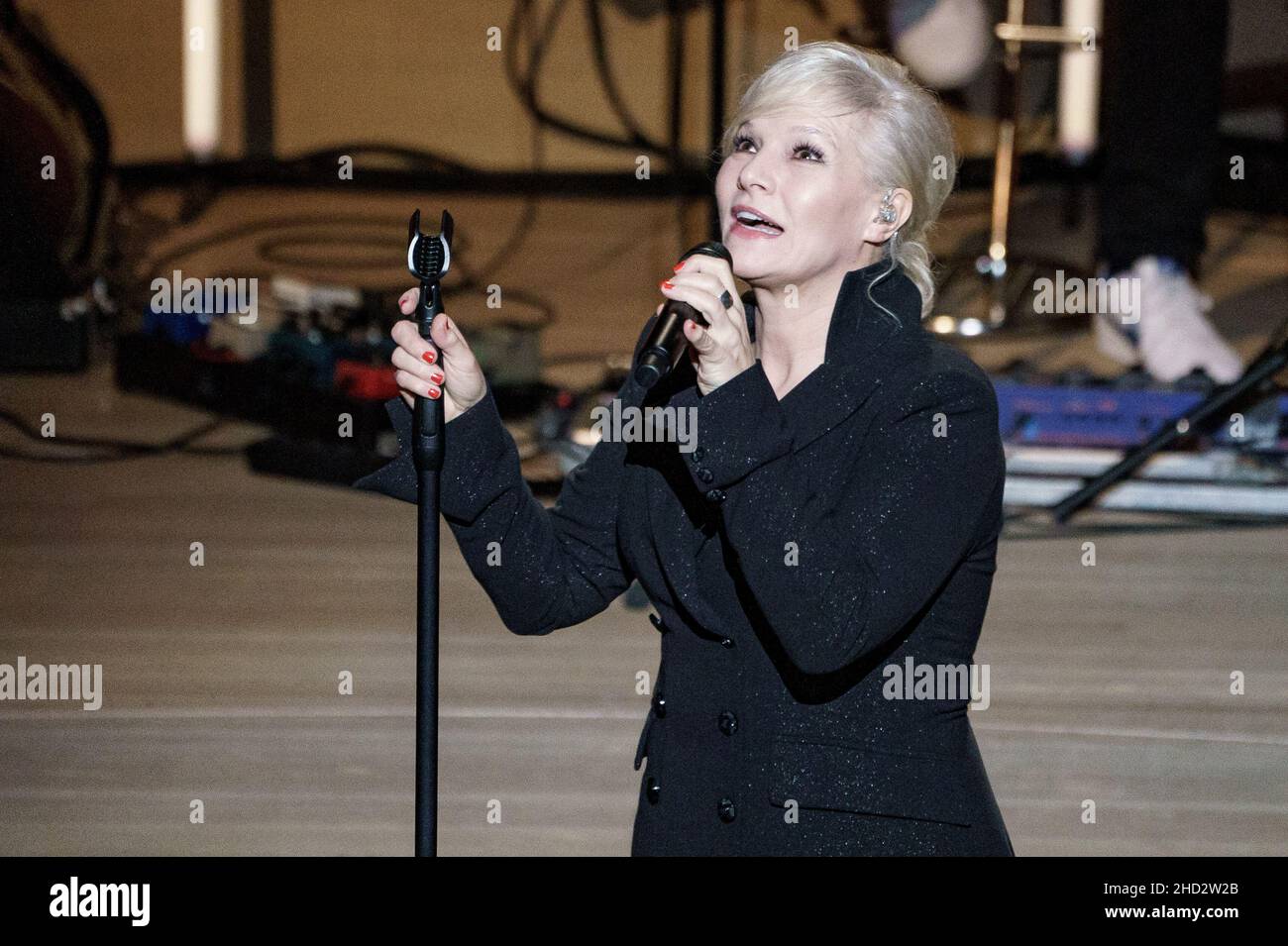 Hamburg, Germany. 02nd Jan, 2022. Ina Müller, singer and music cabaret ...