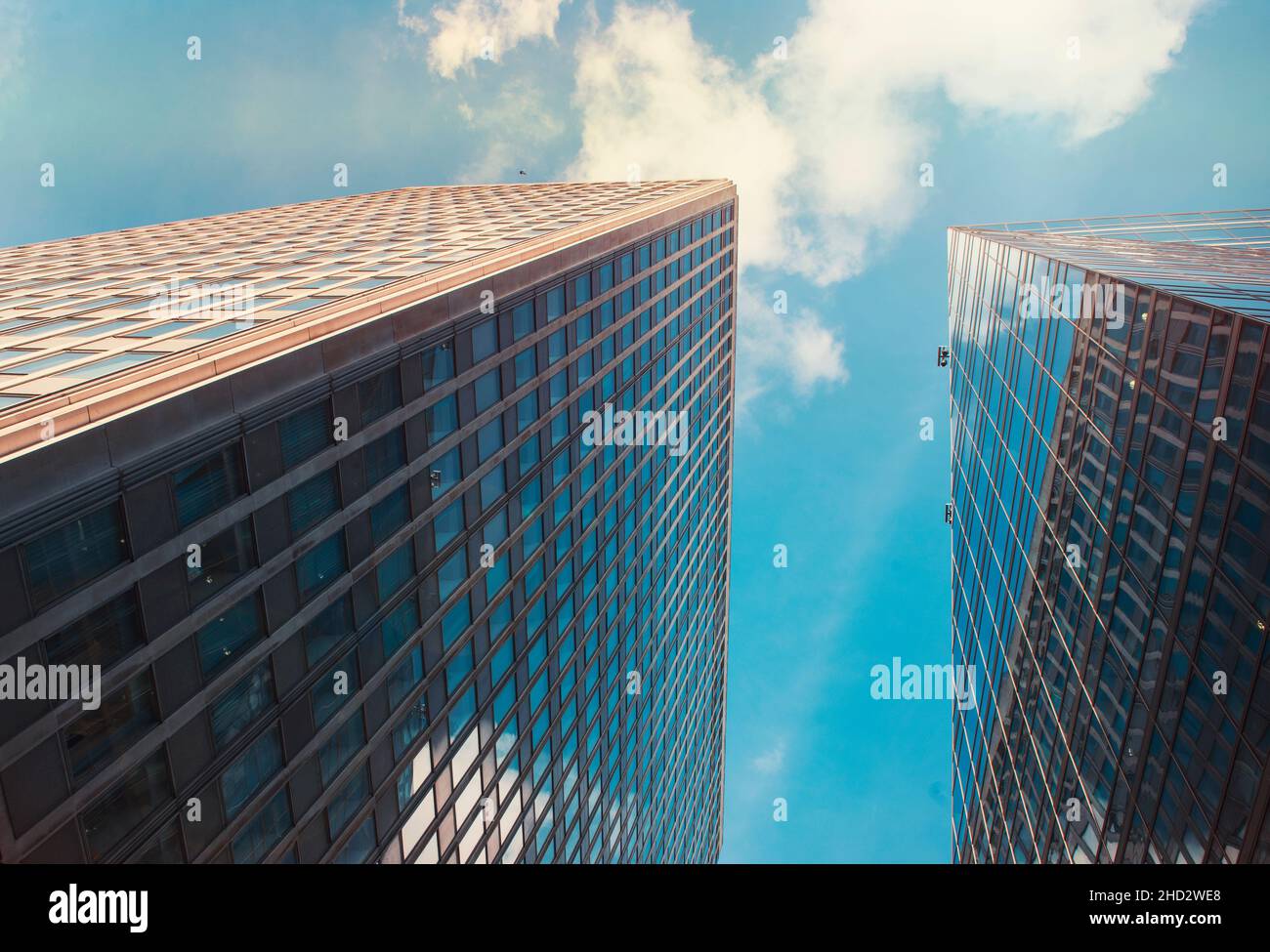 modern skyscraper building in a business district in Europe Stock Photo ...