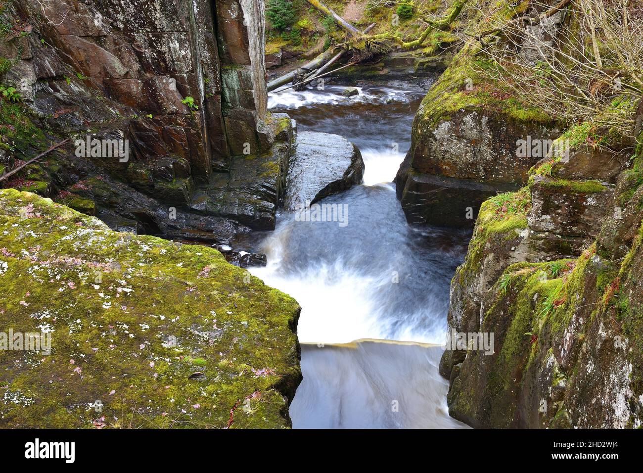 The Red Bridge Callander High Resolution Stock Photography and Images ...