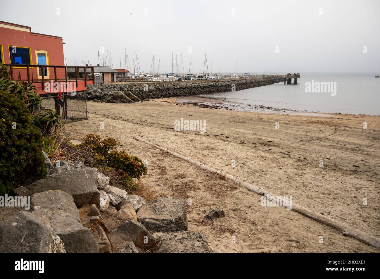 Empty sandy beach on hi-res stock photography and images - Alamy