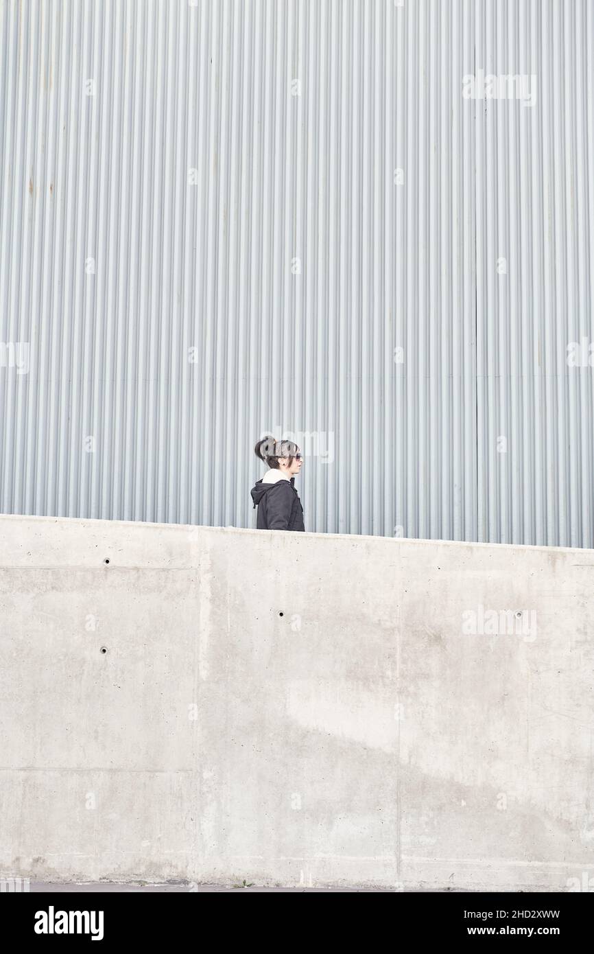 Minimal urban scene hi-res stock photography and images - Alamy